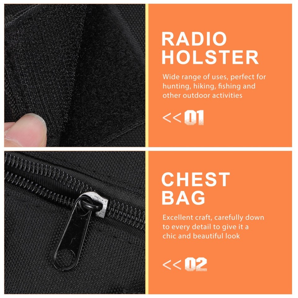 Chest Bag Rig Backpack with Radio Pouch | eBay