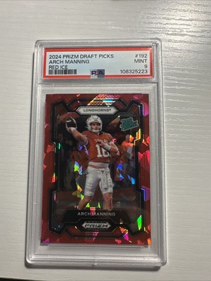 2024 PRIZM DRAFT PICKS RED ICE #192 ARCH MANNING | eBay