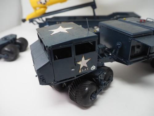Original 50's Renwal Teracruzer w/Mace Missile Blue Print Models Built ...
