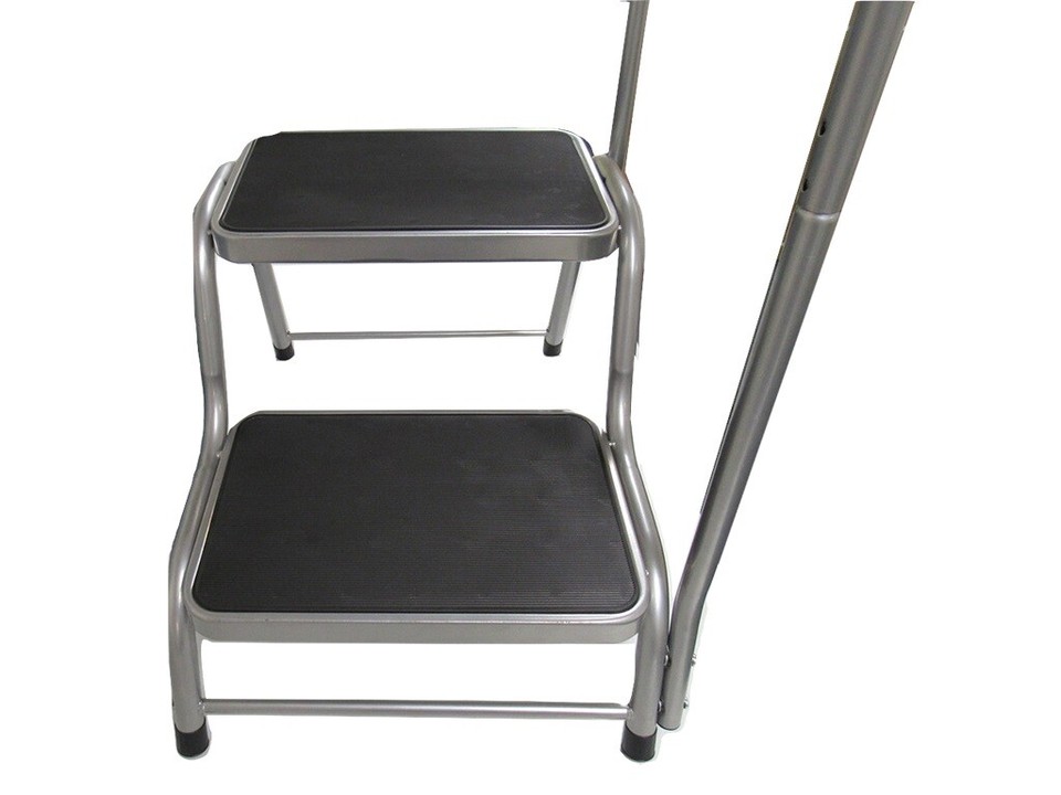 Caravan Double Step with Handrail (Support Handle Twin Non Slip ...