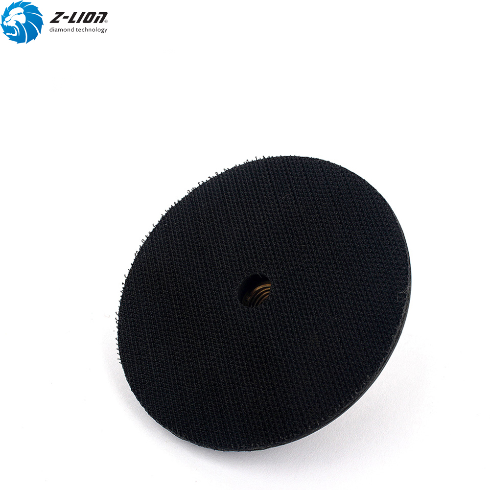 4" Rubber Backer Pad Plate for Grinder Adhesive Flexible Copper Joint ...