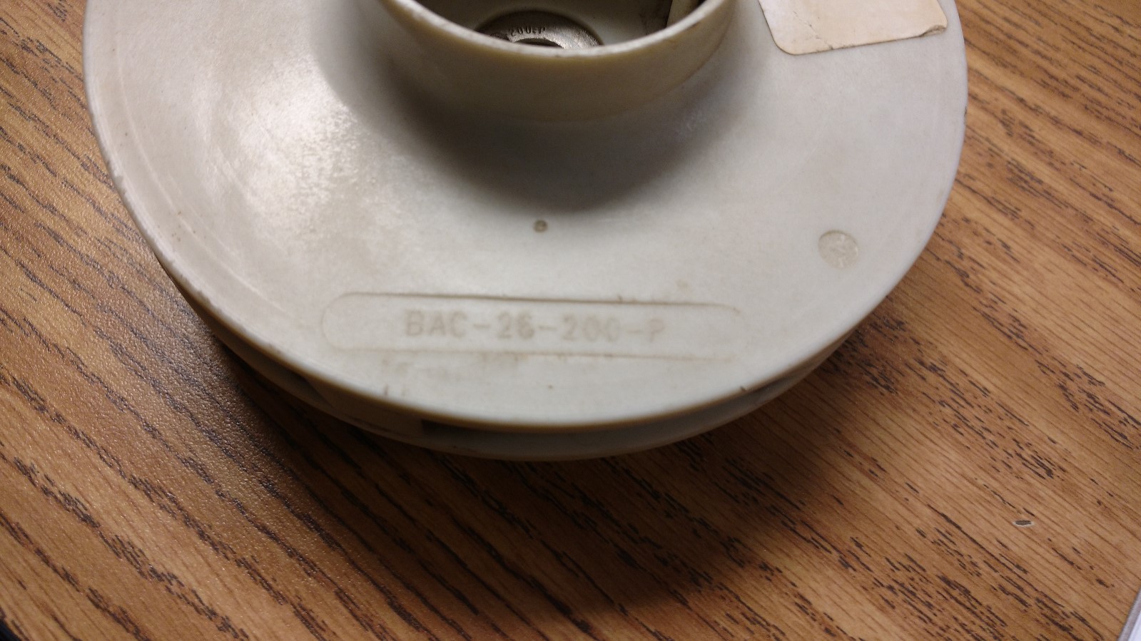 Ace Pumps Impeller With Extended Keyway, Thermoplastic - BAC-26-200-P ...