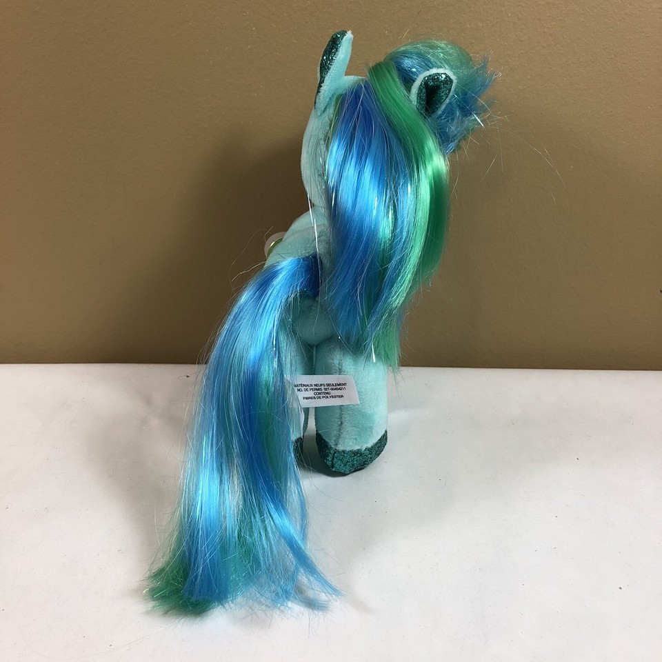 TY Beanie Boos 2018 Topaz 6" Teal Pony Blue Green Mane Glitter Eyes ...