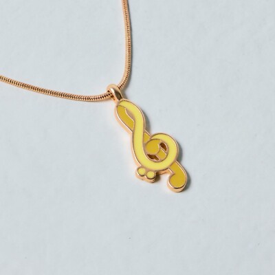 Vocaloid Kagamine Rin Len Motif Pendant Necklace Piapro Japan Limited ...