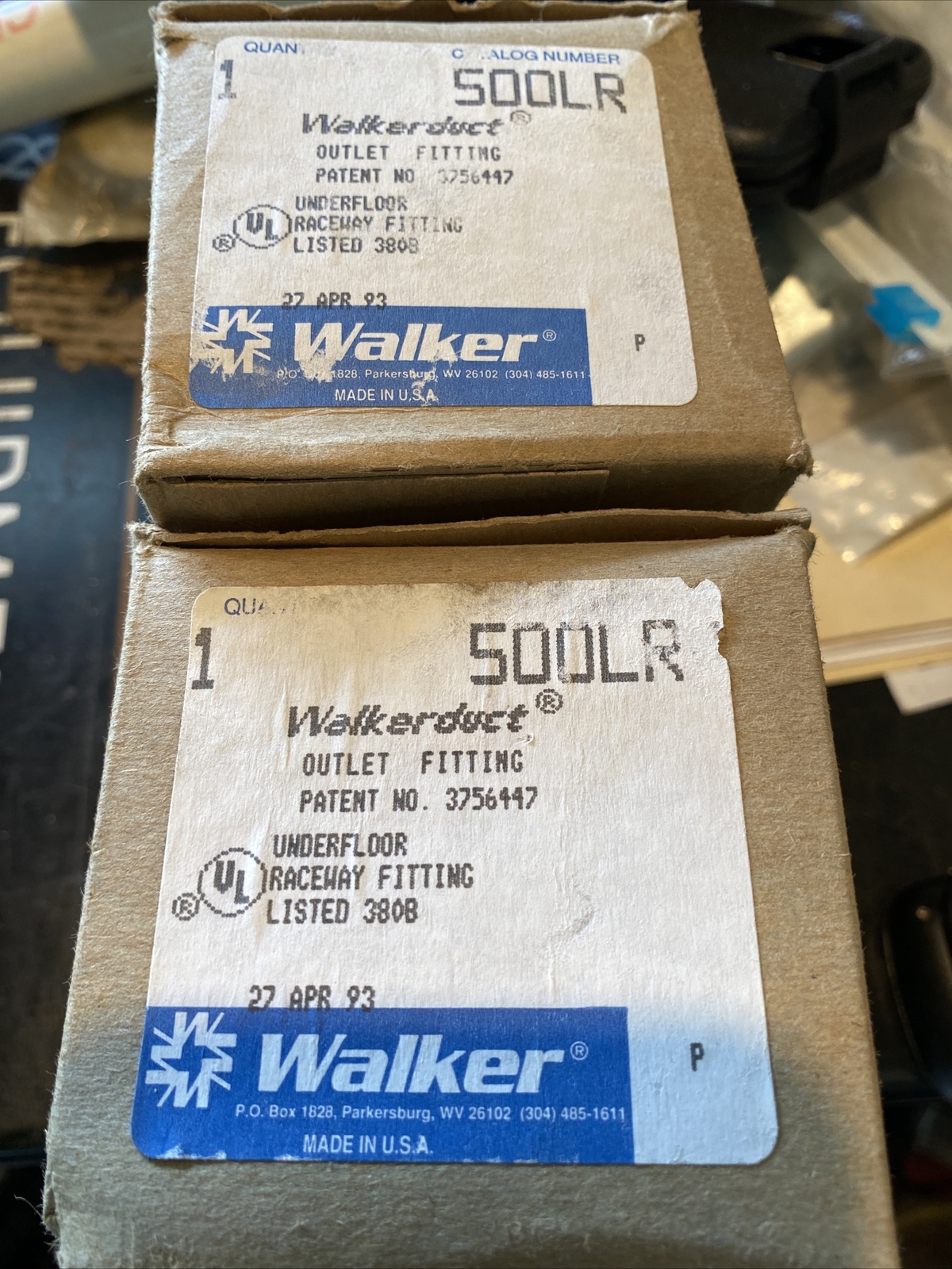 Walker 500LR Walkerduct Outlet Fitting Kit Lot Of 2 | eBay