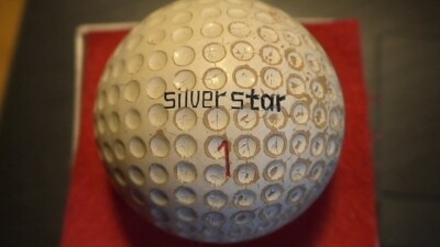 Vintage Regent Silver Star Golf Ball - Liquid Center - Japan - L04 | eBay