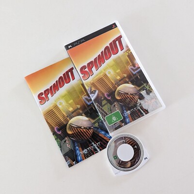 Spinout PlayStation Portable PSP CIB PAL Game Aus + FREE POST | eBay ...