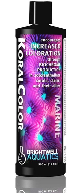 Brightwell Aquatics KoralColor 500ml Increase Coral Color BIOCHROME ...