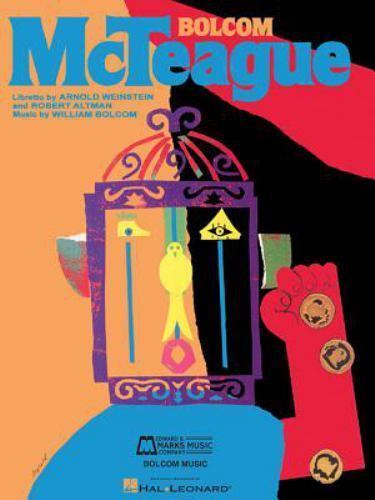 McTeague Vocal Score by William Bolcom (1995, Trade Paperback) for sale ...