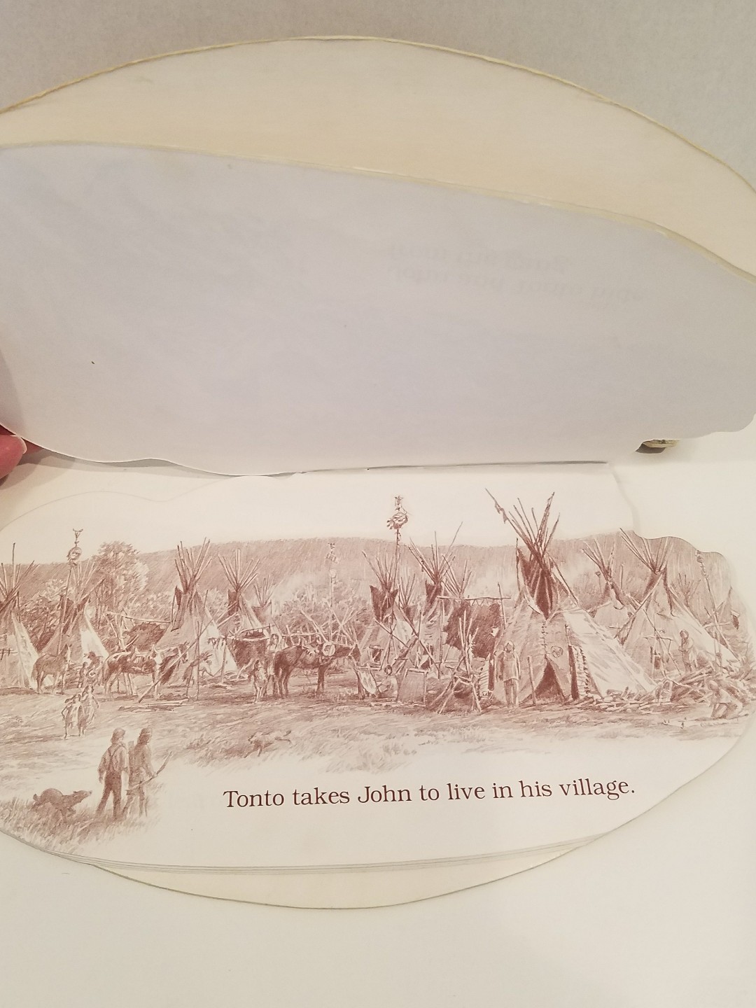 RARE!!! THE LONE RANGER - Rocking Books (Die Cut to Shape of Rider ...