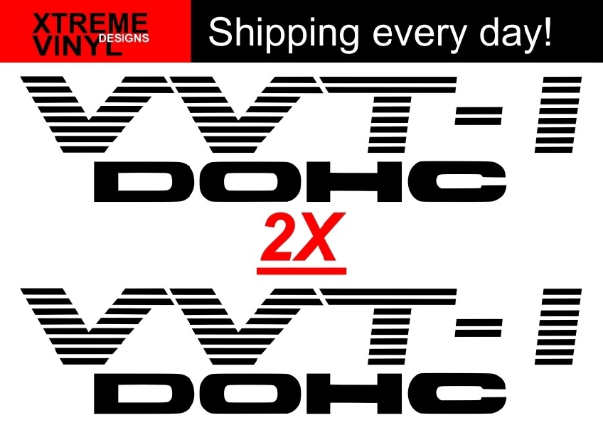 Vvti Dohc Logo 11101 22080 11101 22052 16V 1.8L 1ZZ 1ZZ FE DOHC VVTI