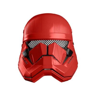 Rubie's Star Wars Ep 9 Red Stormtrooper 1/2 Mask Adult Fancy Dress | eBay