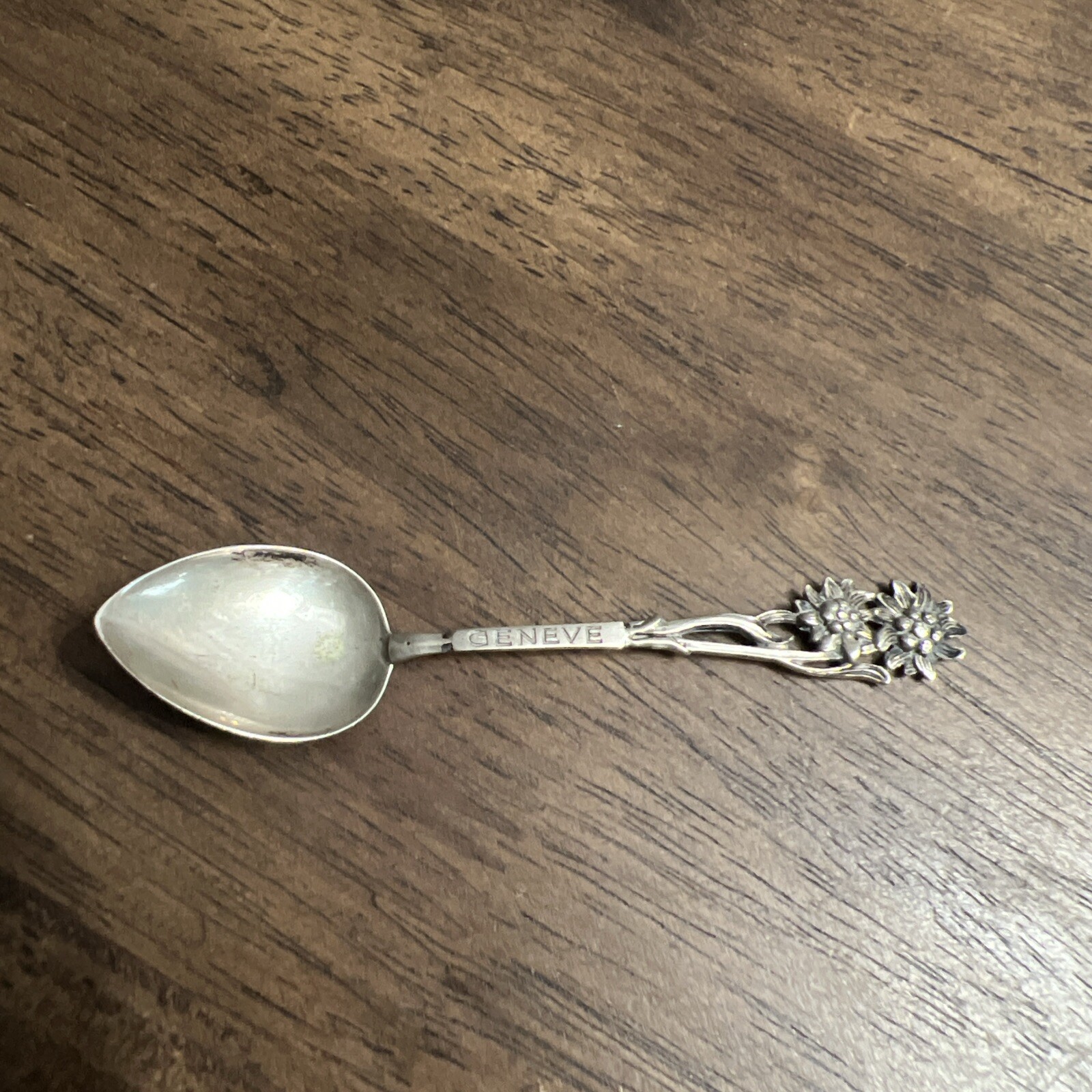 Silver Sugar Tea Spoon Sterling Silver Marked M Sweden GEWE C9 | eBay