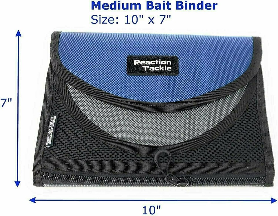Reaction Tackle Bait Binder/ Soft Tackle Storage Bags | eBay
