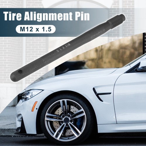 Black Carbon Steel Wheel Hangers Alignment Pin Tire Studs Tool M12x1.5 ...