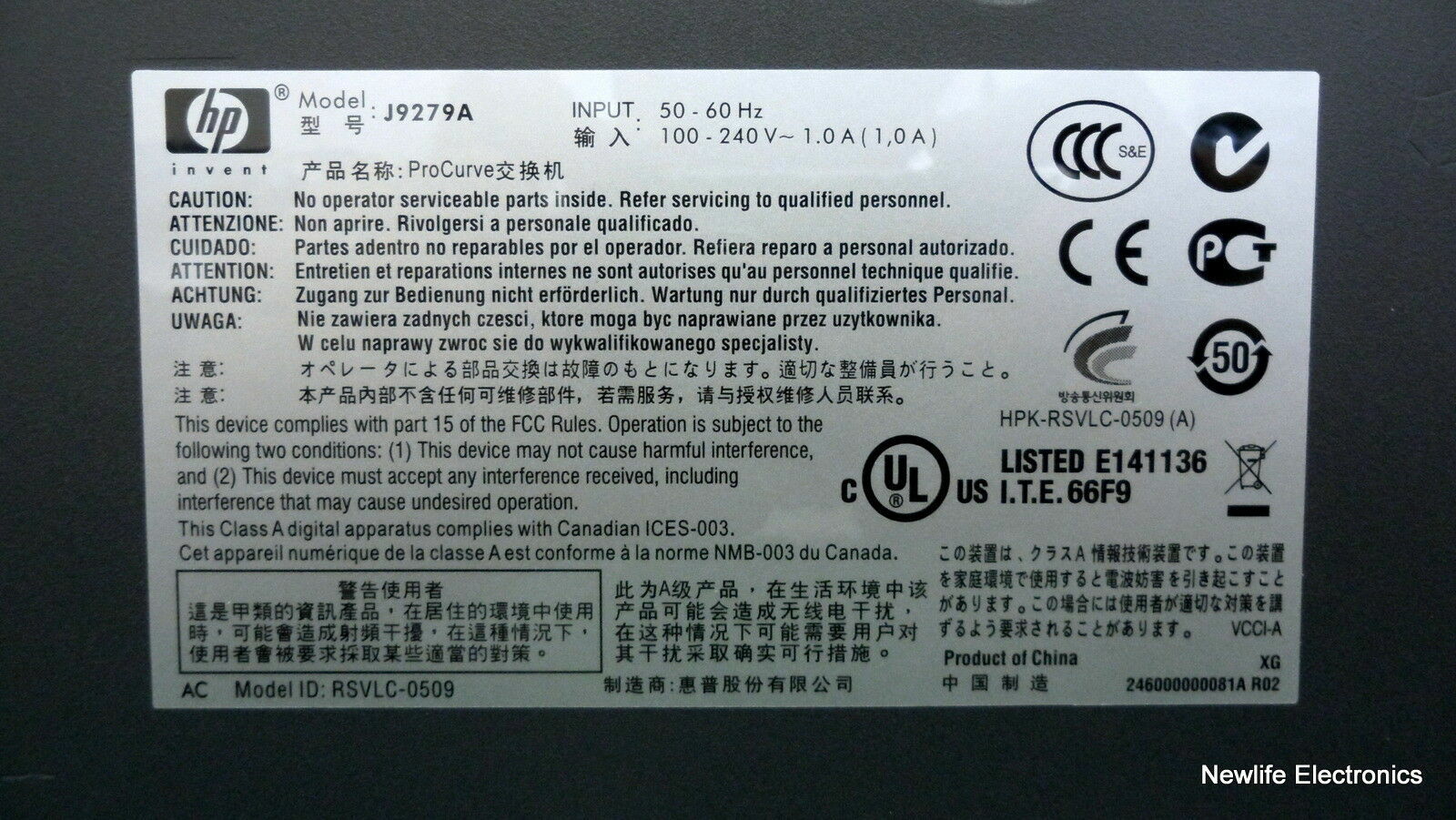 HP J9279-69001 ProCurve 2510G-24 24-port Switch J9279A 5712505013632| eBay