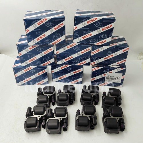 8PCS BOSCH Ignition Coil For Mercedes-Benz C CL CLK ML S Class ...