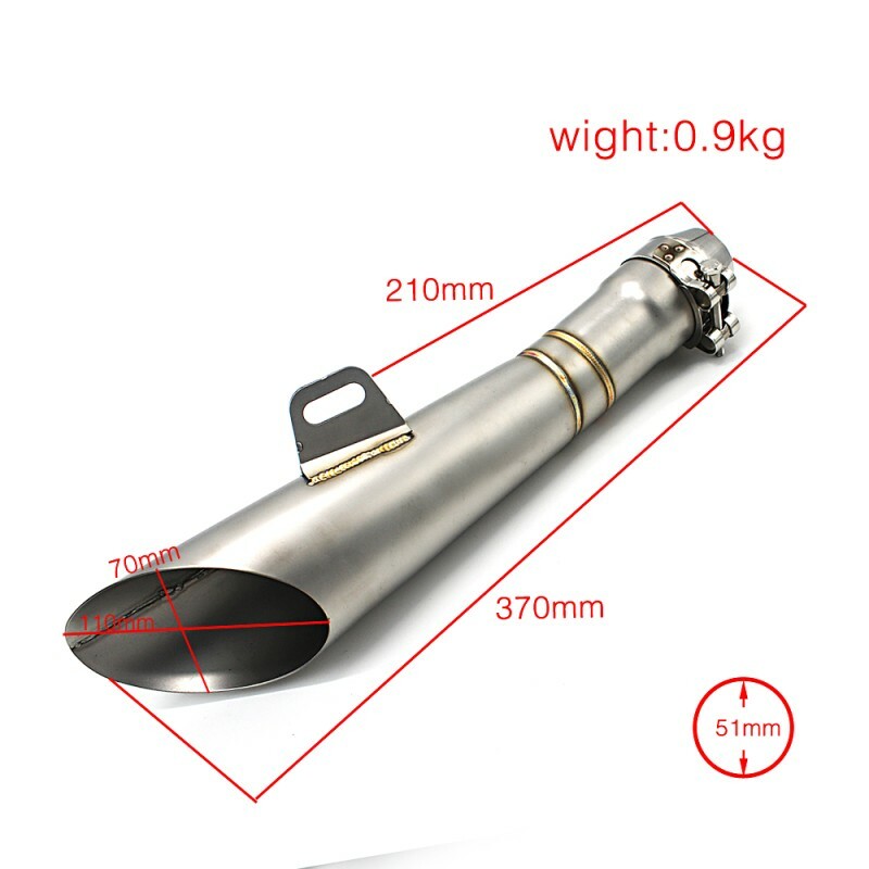 Auspuff Cone für Kawasaki ZX-9R / ZX-6R / 636 Schalldämpfer Edelstahl ...