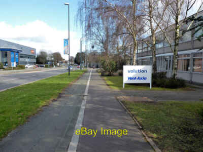 Photo 6x4 Path along Fleming Way, Manor Royal zone 2, Crawley Passing ...