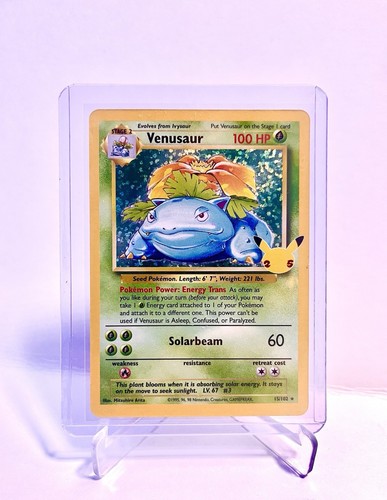 Pokemon Venusaur 15/102 Celebrations: Classic Collection Holo | eBay