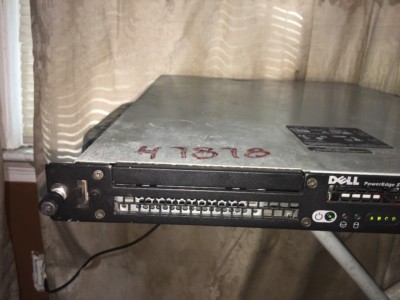 DELL POWEREDGE SC1425 RACK MOUNT SERVER DUAL XEON 2.8GBZ Will No Boot ...