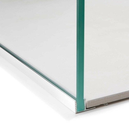 Alu Unterputz-Profil, U-Profil mit Lasche, für 8mm Duschwand | eBay