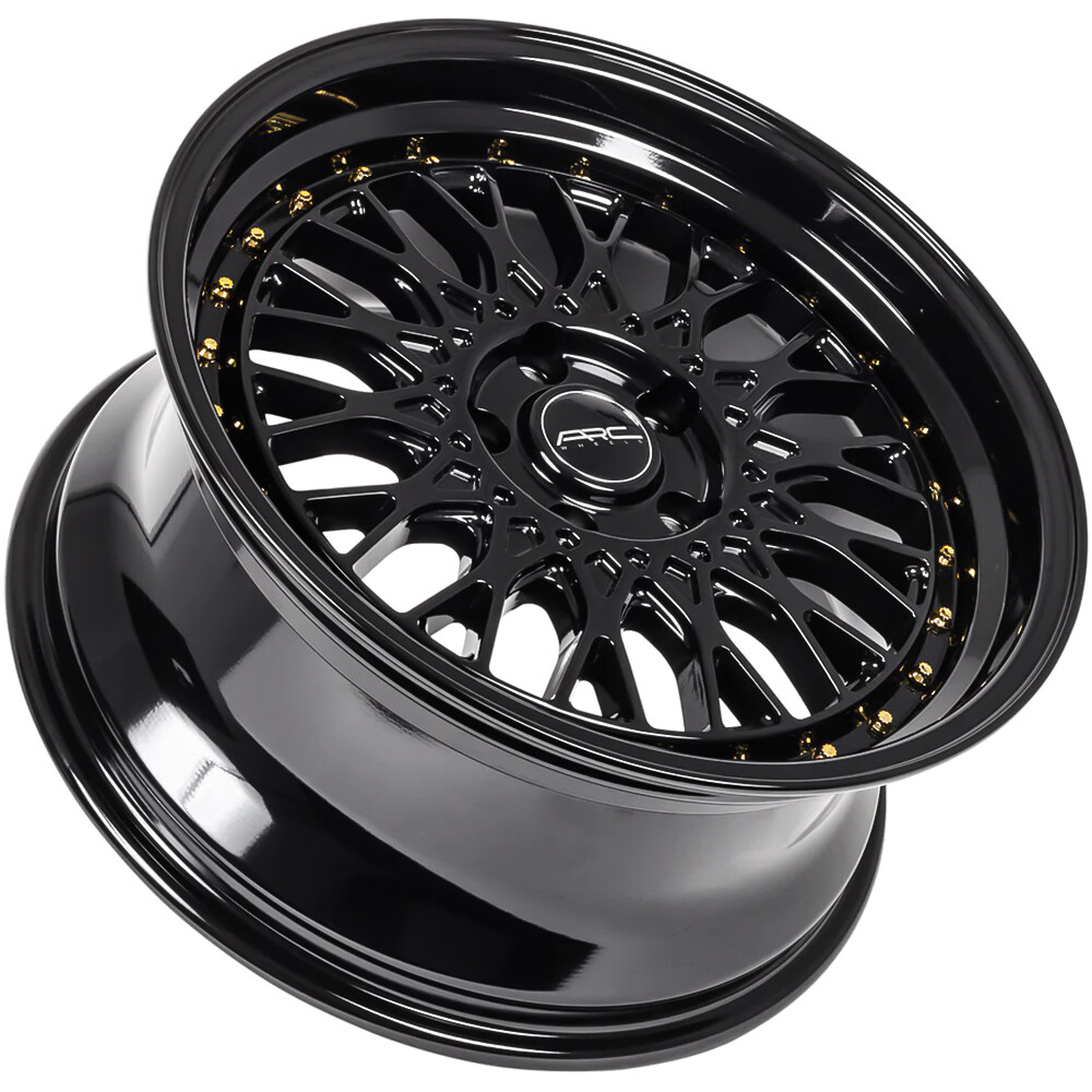 One 18x8.5 ARC Ar1 5x114.3 35 Black Wheel Rim 73.1 for sale online | eBay