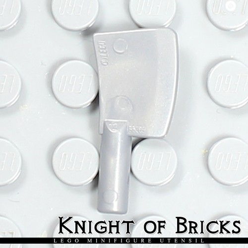 LEGO Minifigure FLAT SILVER Cleaver Knife Kitchen Utensil | eBay