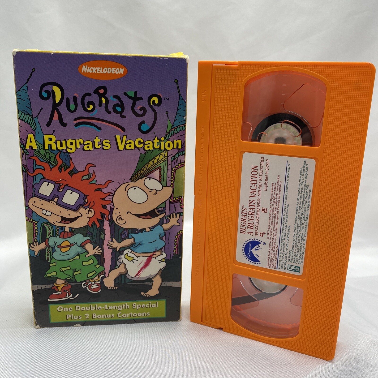 Rugrats A Rugrats Vacation (VHS) Nickelodeon | Grelly USA