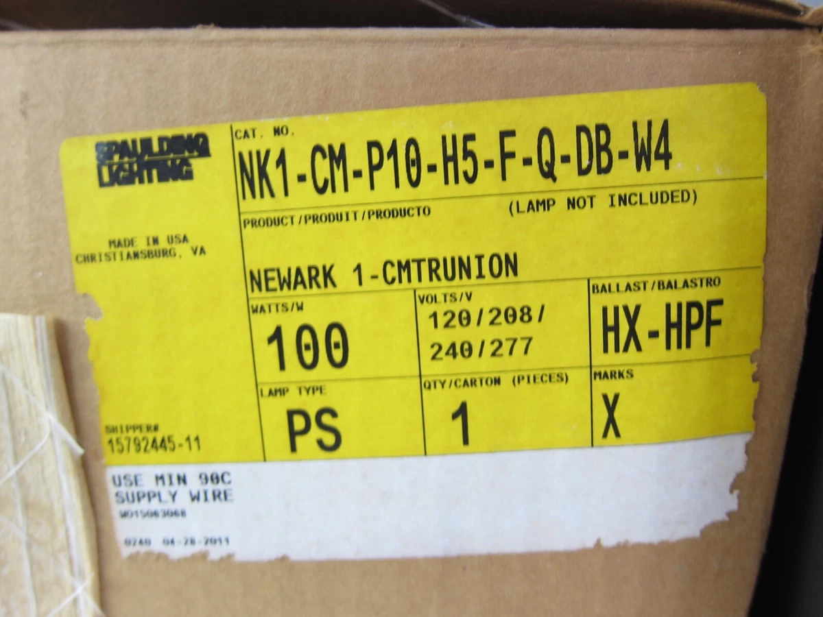 Spaulding Lighting Replacement Parts | Shelly Lighting