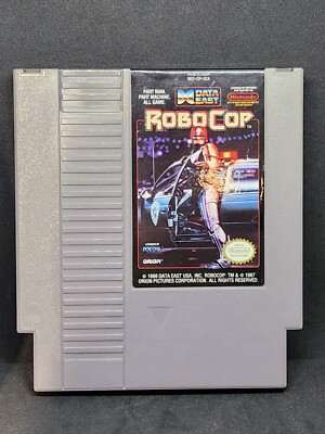 RoboCop (Nintendo NES, 1988) Cartridge Authentic & Tested | eBay