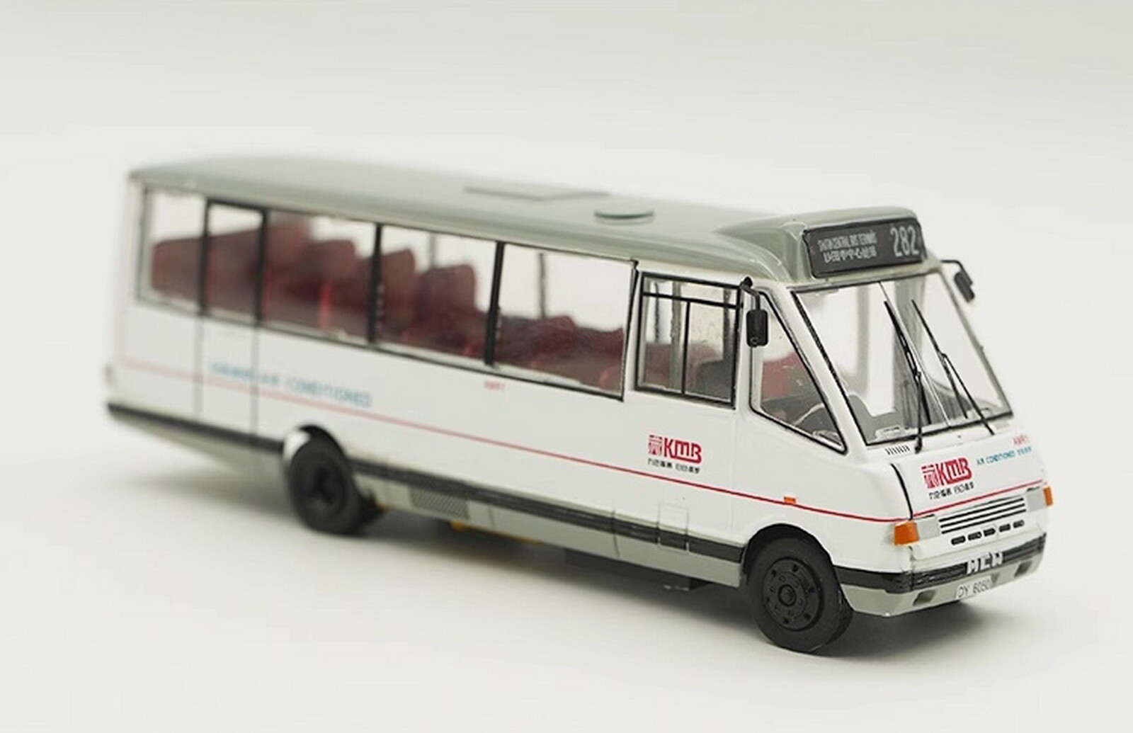 1/76 Scale MCW Metrorider Bus White Diecast Car Model Toy Collection ...