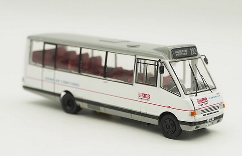 1/76 Scale MCW Metrorider Bus White Diecast Car Model Toy Collection ...
