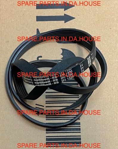 Miele Washing Machine Motor Drum Drive Belt W838 W839 W840 W841 W842 ...