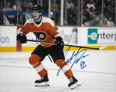 Signed Joel Farabee Philadelphia Flyers Autographed 8x10 Photo #2 ...