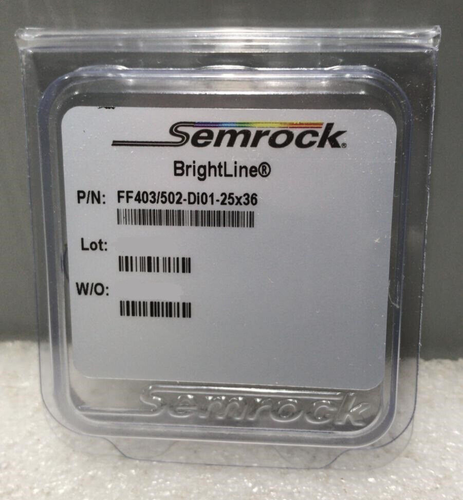 SEMROCK BRIGHTLINE FF403/502-DI01-25X36 | eBay