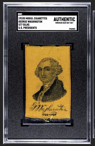 🔥SGC Authentic🔥 George Washington 1910 Mogul Cigarettes S77 Silks ...