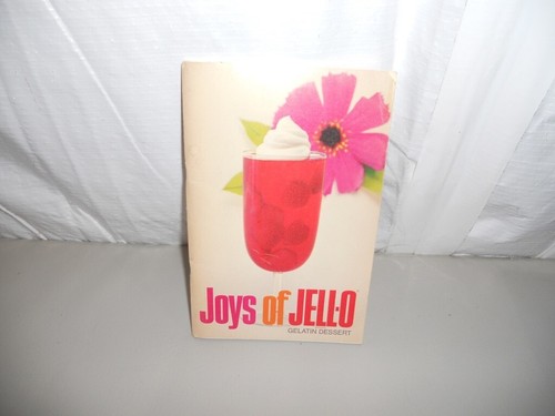 Vintage Joys of Jello Gelatin Dessert Cookbook Recipe Book | eBay