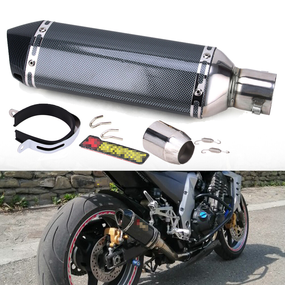Universal 38-51mm Motorcycle ATV Slip-on Exhaust Muffler Pipe DB Killer ...