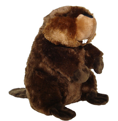 NEW WILD REPUBLIC CUDDLEKINS 12" BEAVER - 10921 CUDDLY SOFT TOY TEDDY ...