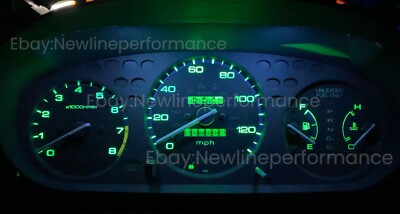Green LED Cluster Bulb KIT for Honda Civic Ek EX HX LX SI 1996-2000 | eBay