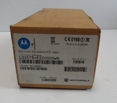 Motorola LS3578 Barcode Scanner LS3578-FZ2005WR w/ Rechargeable Battery ...