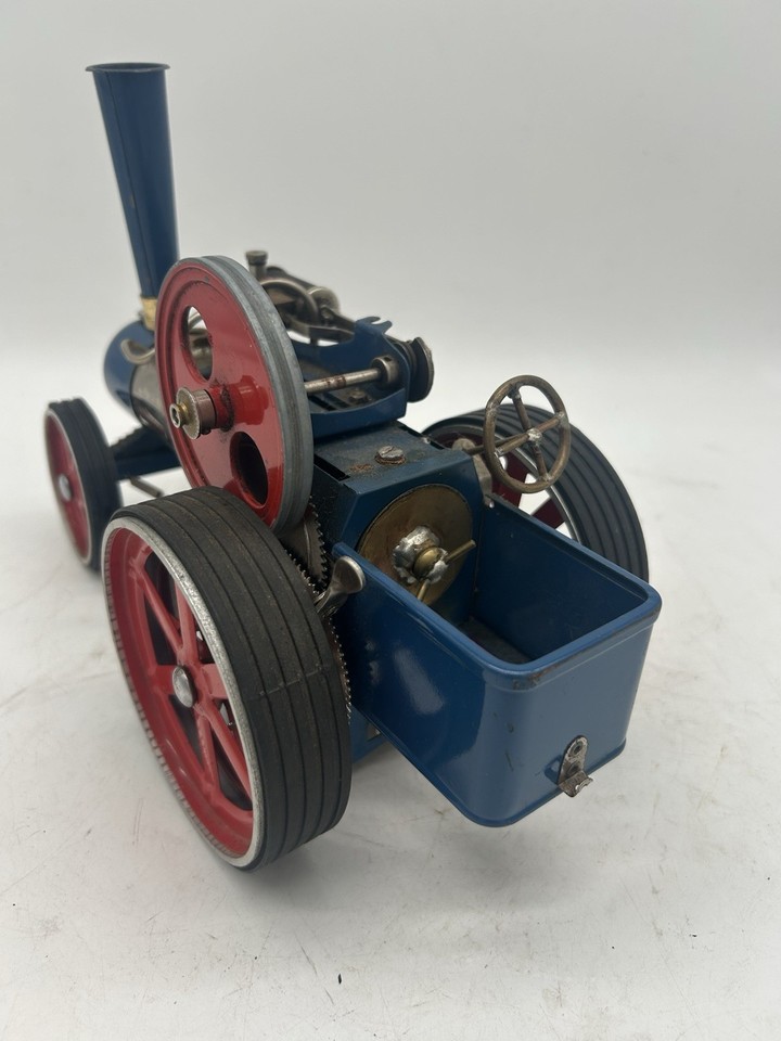 Live Steam Wilesco D405 Blue Traction Engine Model Project Engine ...