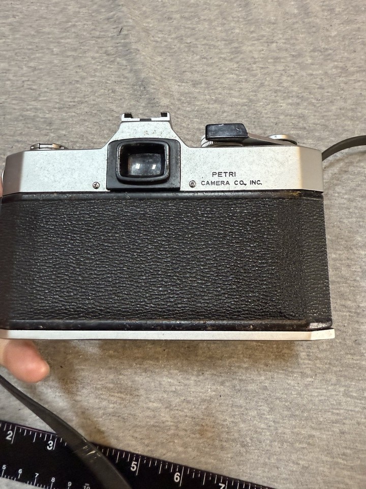 Vintage PETRI FT EE Fully Auto 35mm SLR Camera w/ PETRI CC 55mm f1.8 ...