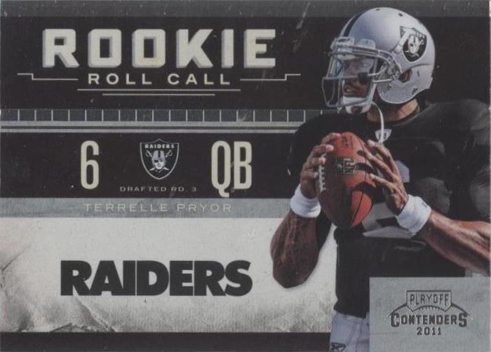 2011 Playoff Contenders - Rookie Roll Call Terrelle Pryor #25 (RC) for ...