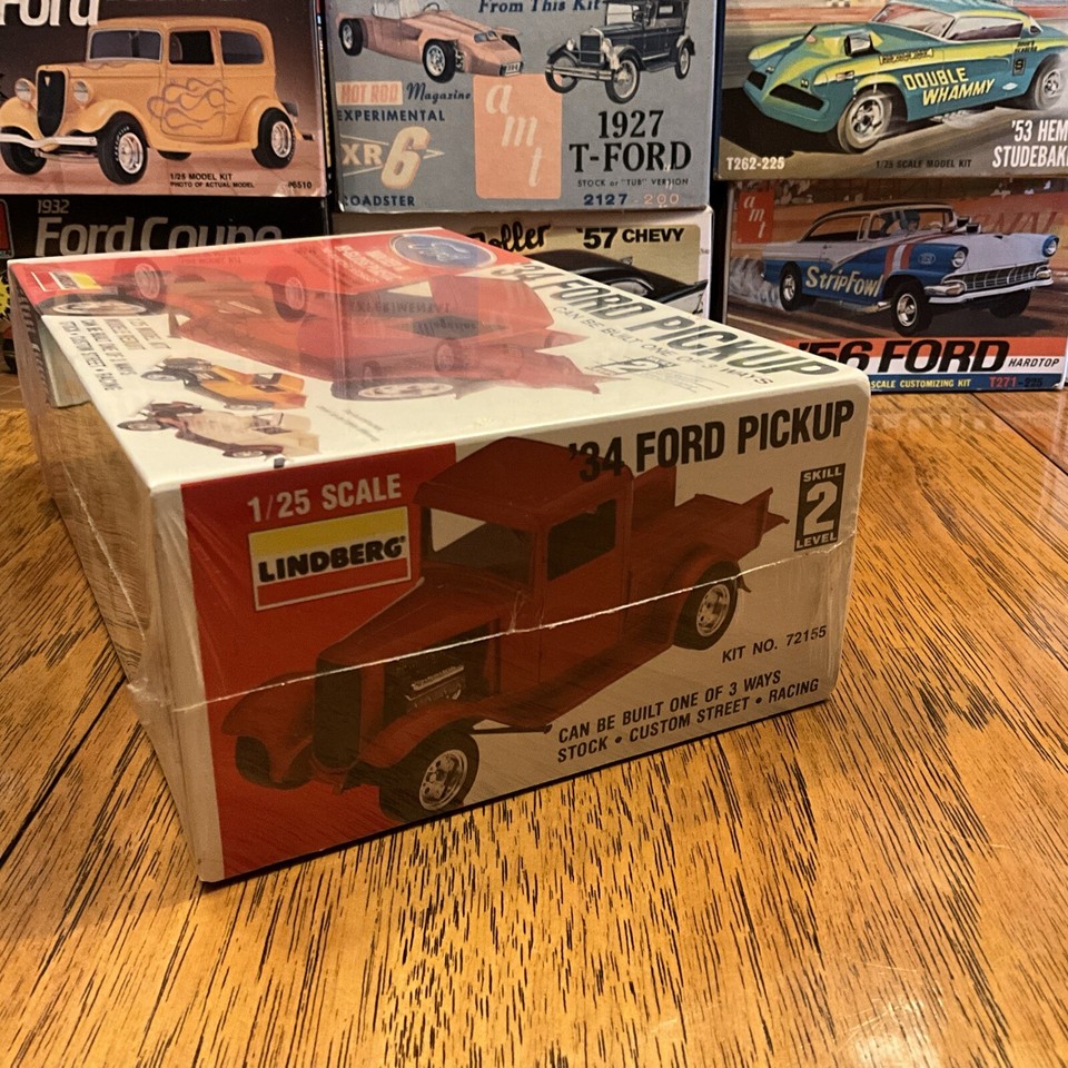 Lindberg 72155 1/25 Scale 1934 Custom Ford Pickup Plastic Model Kit | eBay
