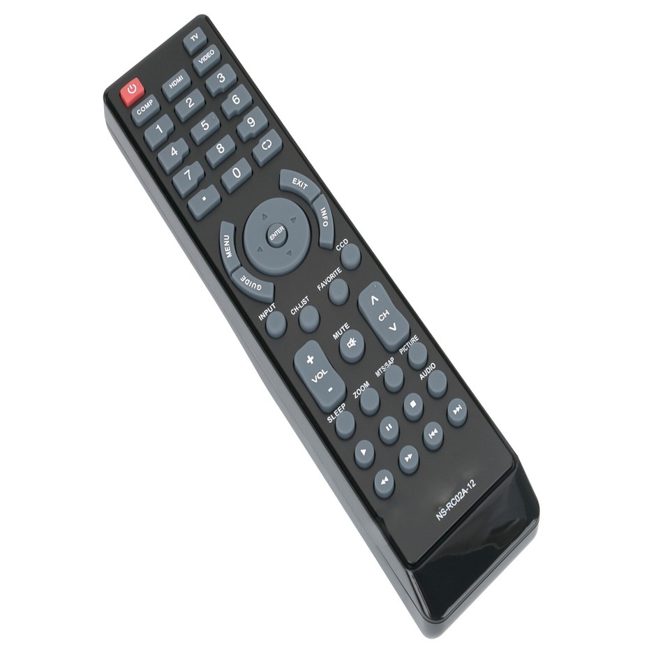NS-RC02A-12 Replace Remote Control for Insignia TV NS-22E730A12 NS ...