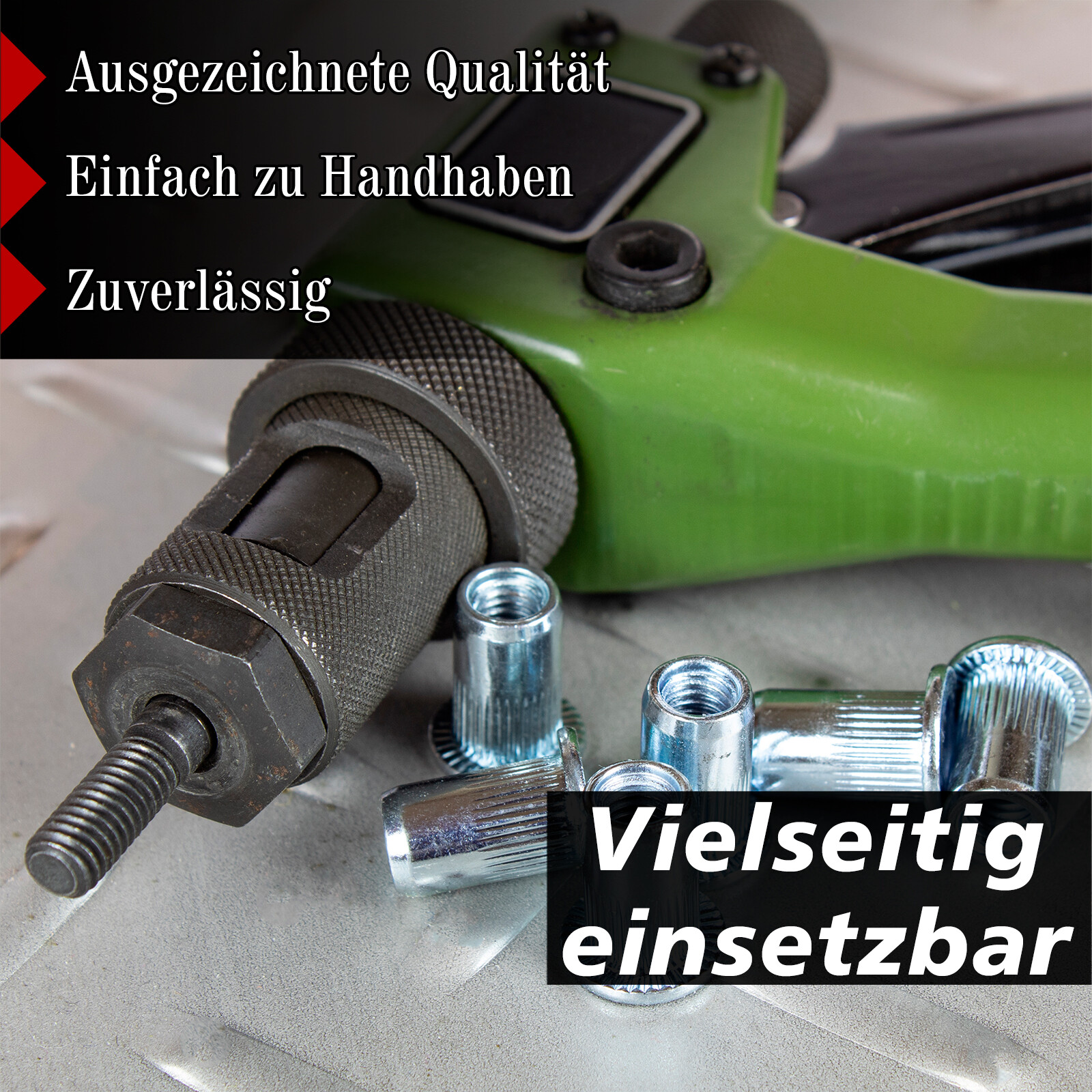 Nietmutter 10 Stück Edelstahl V2A Blindnietmutter/ Mutter M4 M5 M6 M8 ...