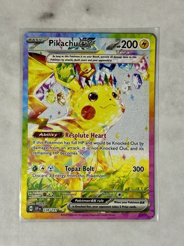 Pikachu EX Card 238/191 SIR Surging Sparks IN HAND‼️ Pokémon TCG ...