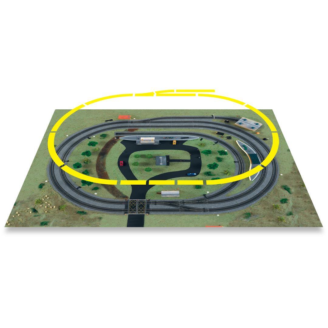 GWR High Speed Train Hornby Railway Track Set InterCity 1:76 Scale 00 ...